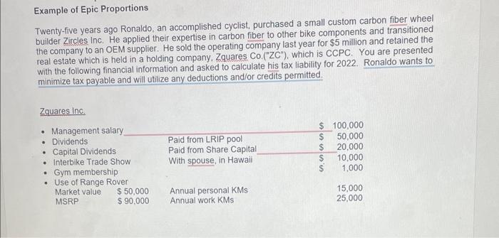 Example of Epic Proportions Twenty-five years ago | Chegg.com