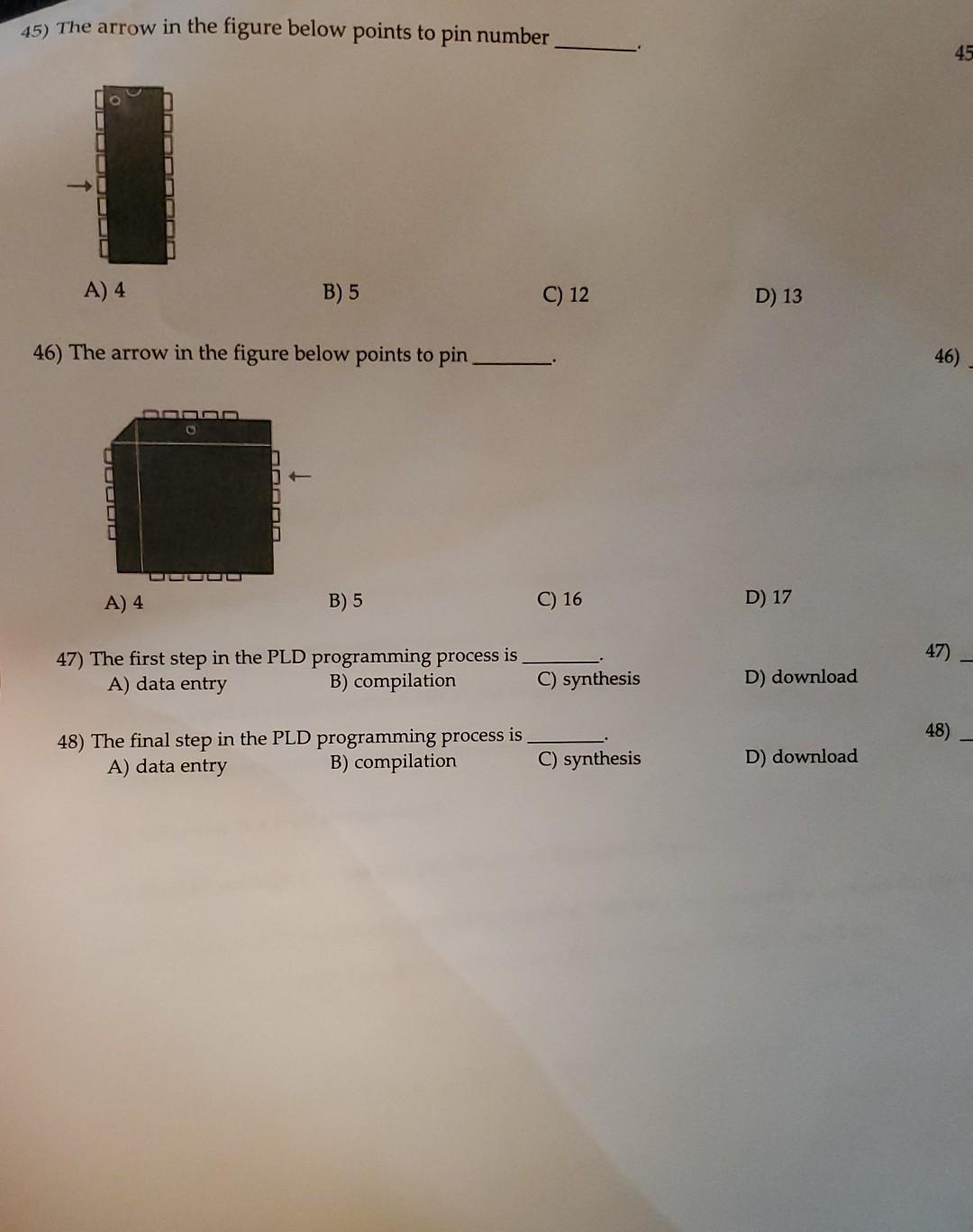 Solved TRUE/FALSE. Write 'T' if the statement is true and | Chegg.com