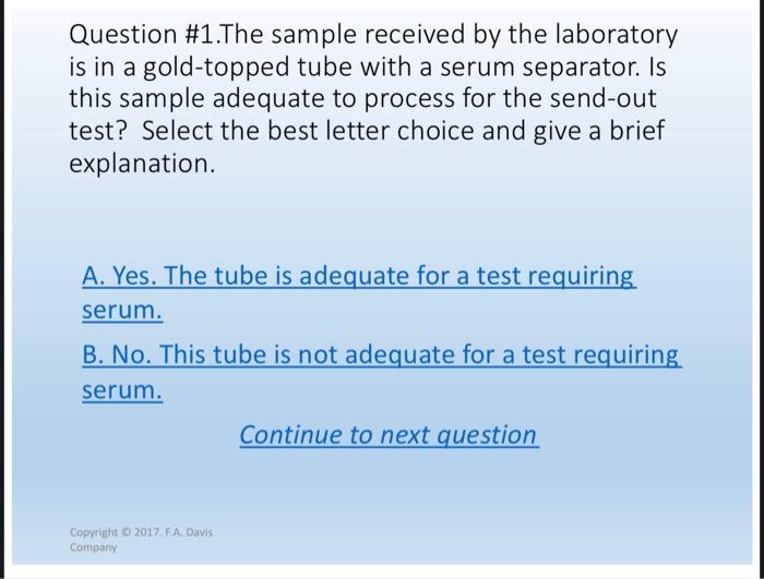 Solved A laboratory scientist working the night shift | Chegg.com