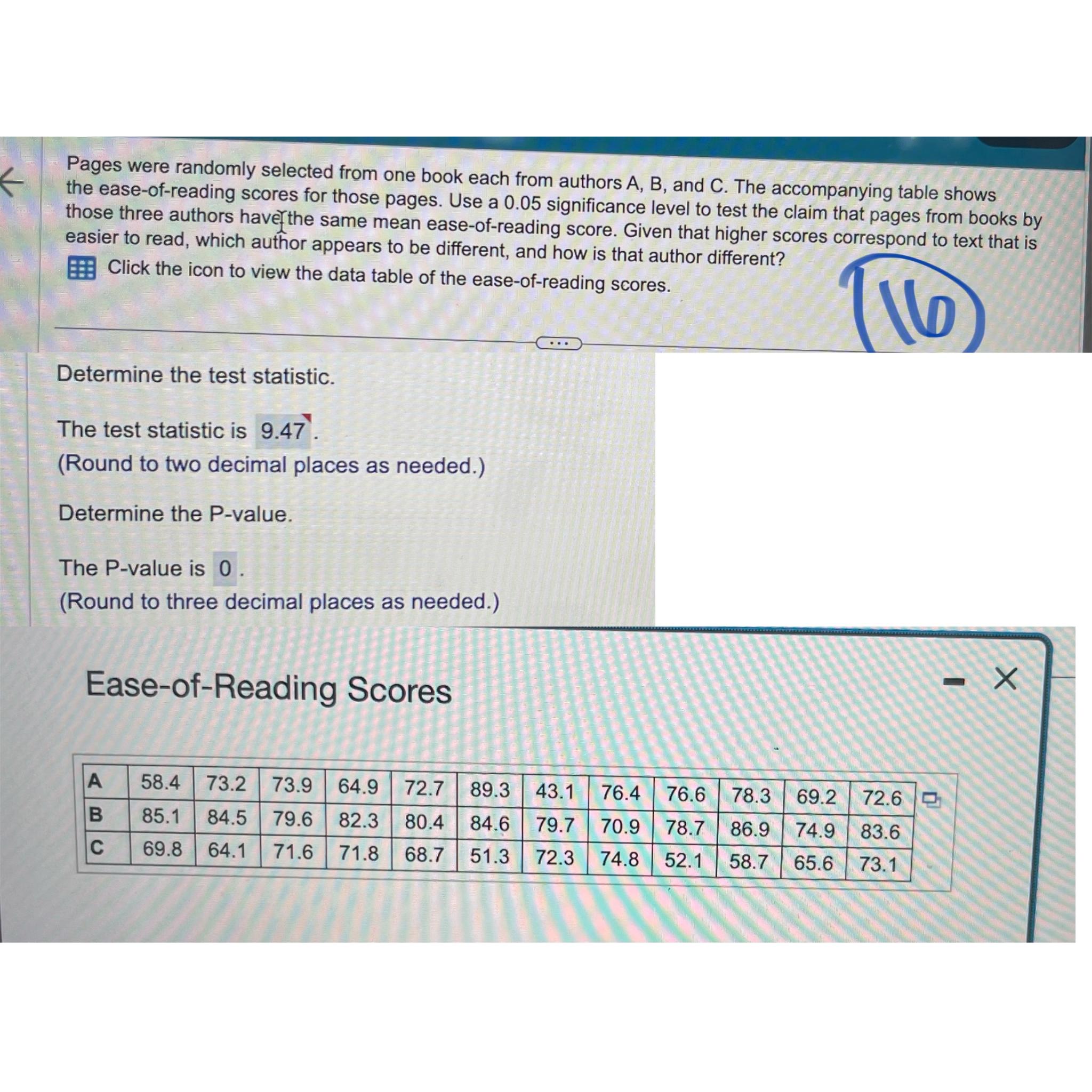 Solved Pages were randomly selected from one book each from | Chegg.com