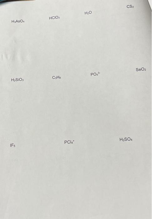 Solved CHE 111 Worksheet Draw Lewis structures: H2Se Sest2 | Chegg.com