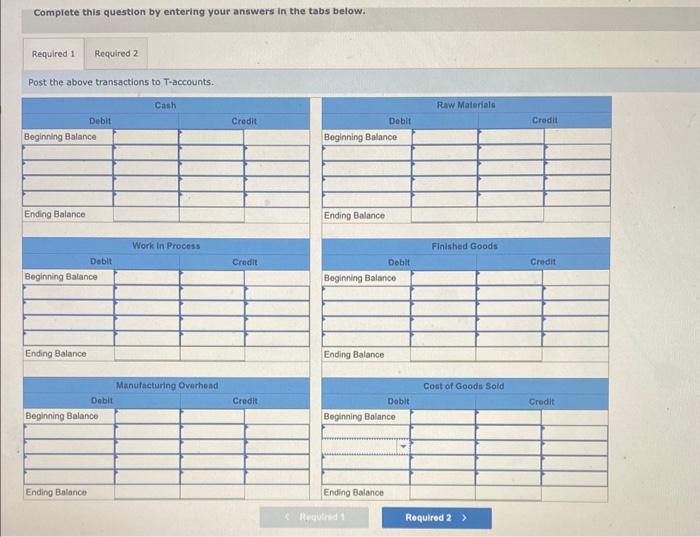 Solved Exercise 3-2 (Algo) Prepare T-Accounts [LO3-2, LO3-4] | Chegg.com