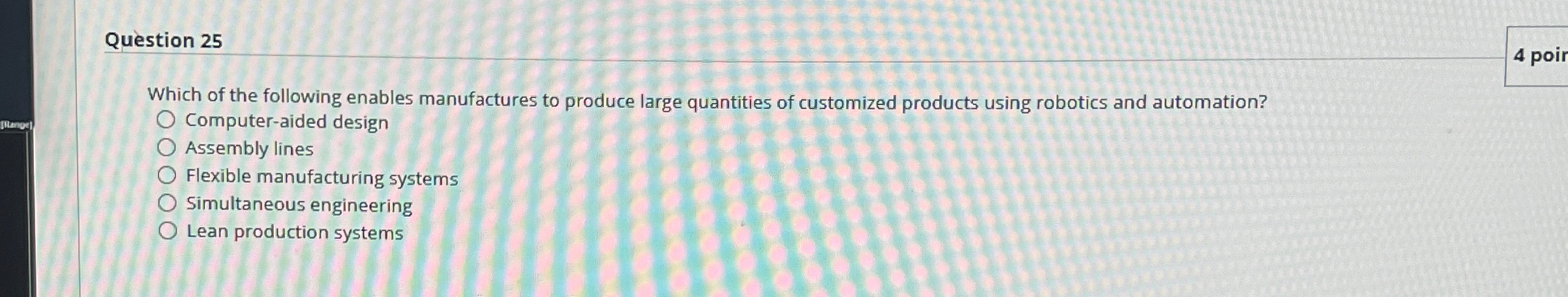 Solved Question 25Which of the following enables | Chegg.com