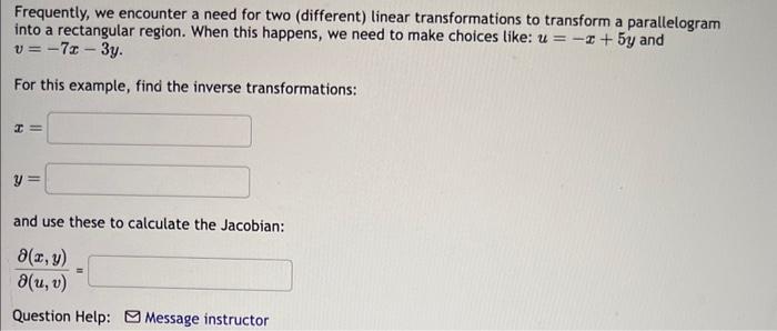 Solved Frequently, we encounter a need for two (different) | Chegg.com