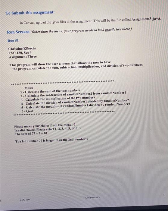 Solved For this new program instead of asking the user to | Chegg.com