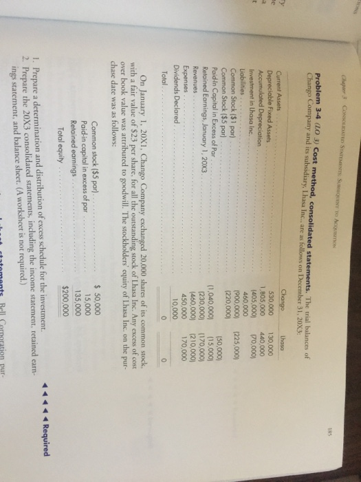 Solved Chapter 3 CORDED STATESQUENT TO ACON 185 Problem 3-4 | Chegg.com