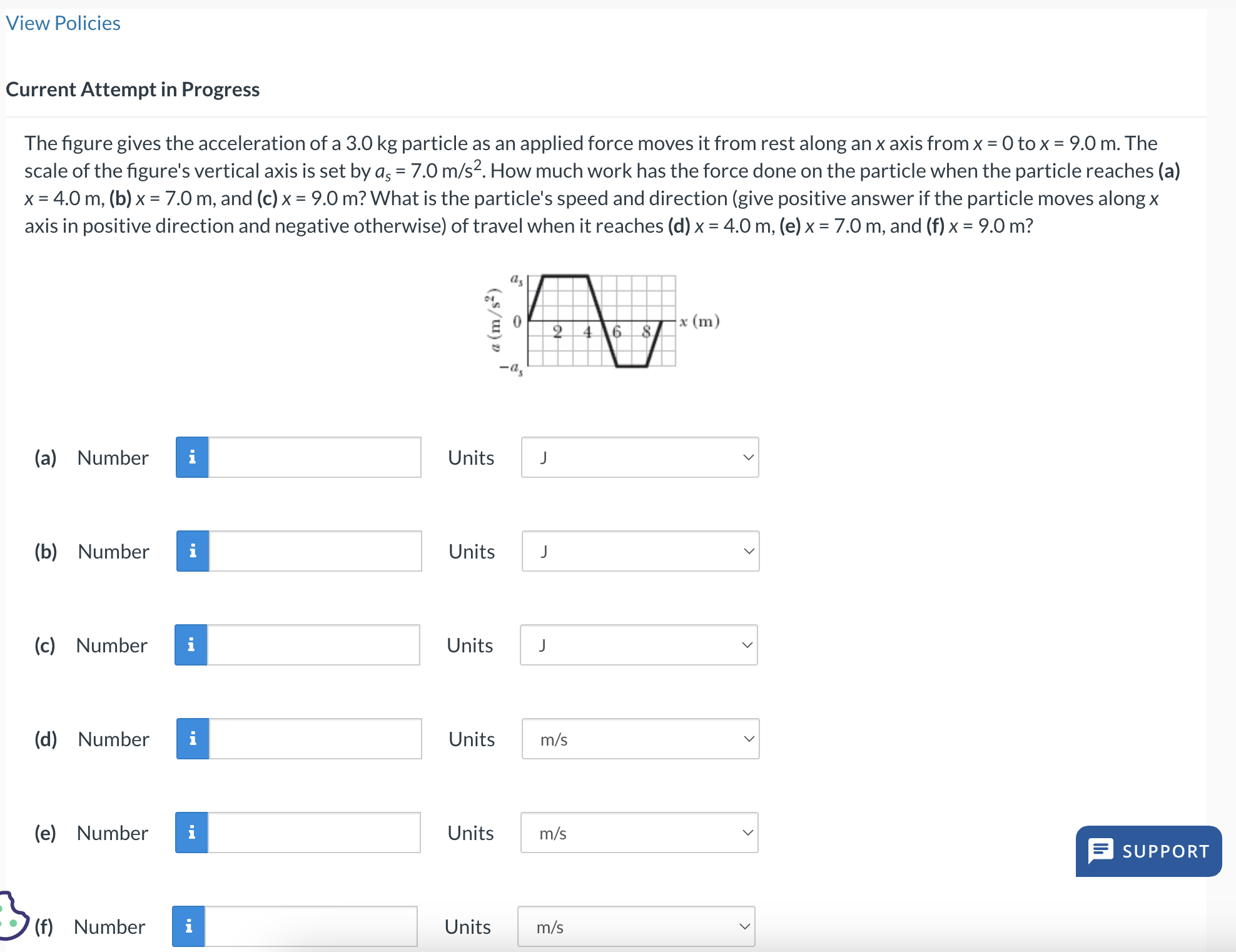 Solved Current Attempt in ProgressThe figure gives the | Chegg.com