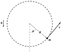 Solved A 0.30-kg mass attached to the end of a string swings | Chegg.com