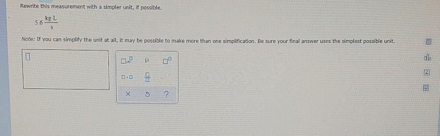 Solved I don't know how to simplify the measurement with a | Chegg.com