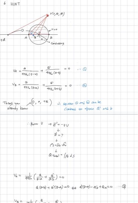 Solved 6. Assume a point charge is placed near a grounded | Chegg.com