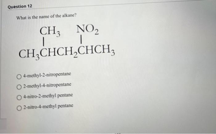 Solved What is the name of the cycloalkane? | Chegg.com