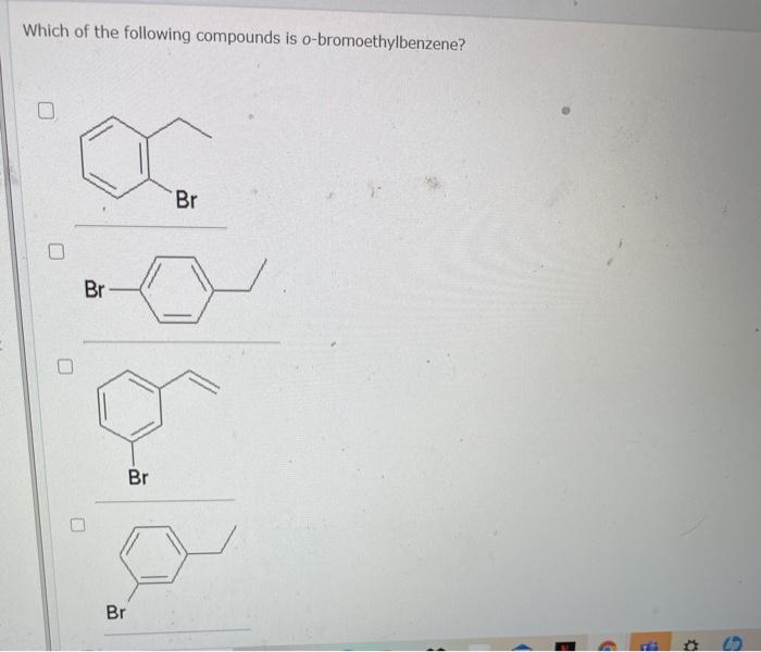 Solved Which of the following compounds is | Chegg.com