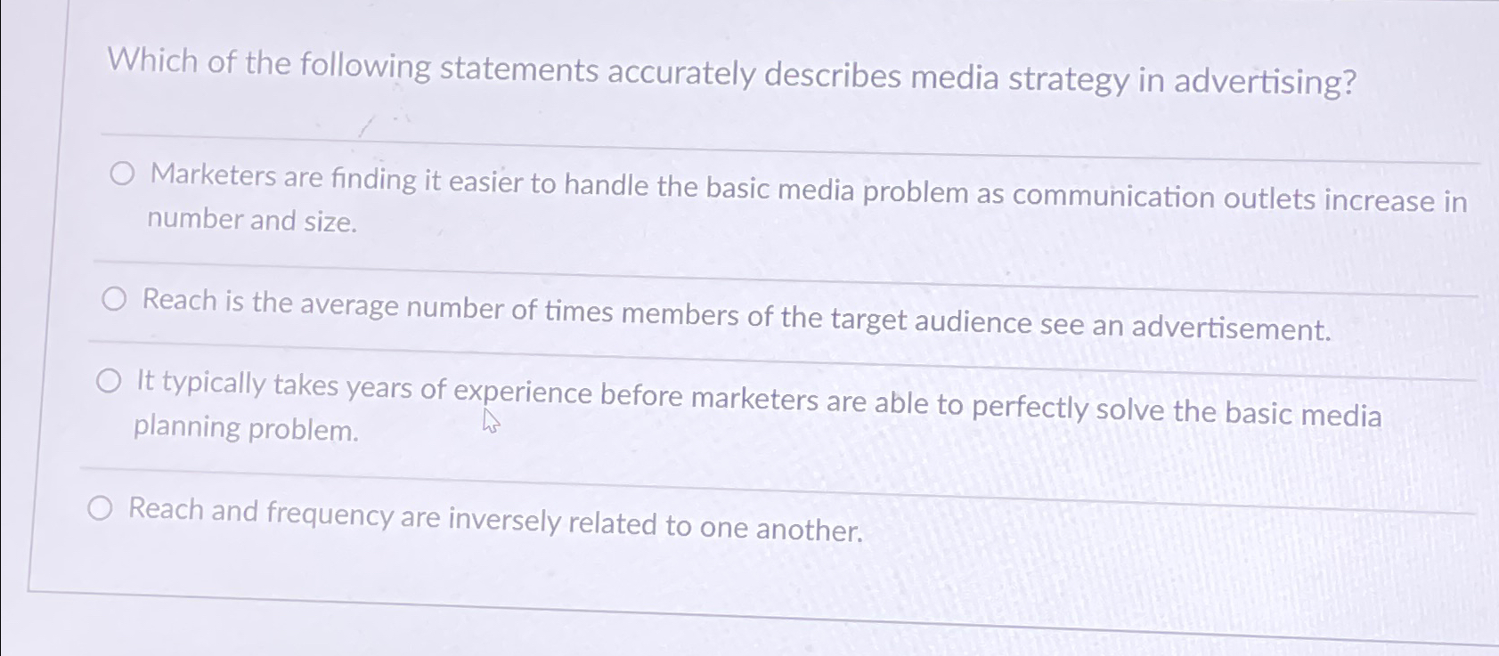 Solved Which of the following statements accurately | Chegg.com