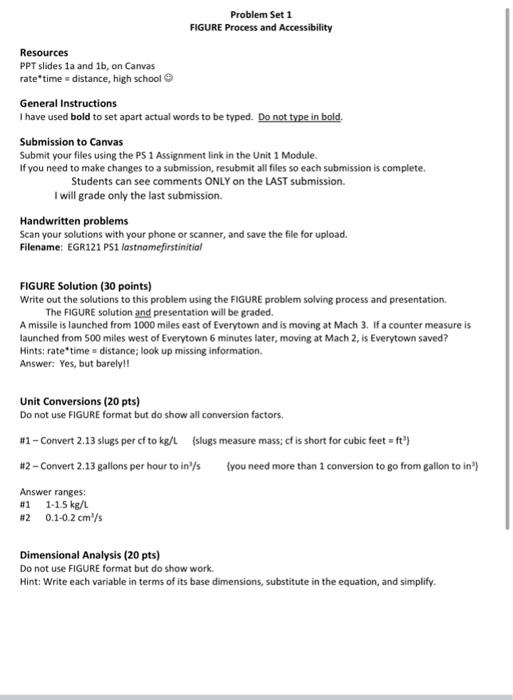 Solved Problem Set 1 FIGURE Process and Accessibility | Chegg.com
