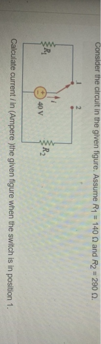 Solved Consider the circuit in the given figure. Assume R1 = | Chegg.com