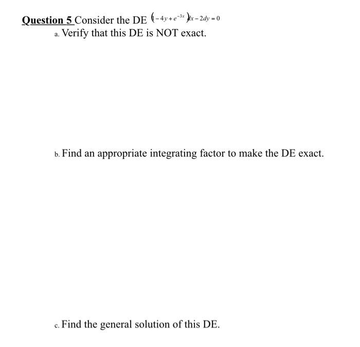 Solved Question 1 Give an example of 3rd order nonlinear and | Chegg.com