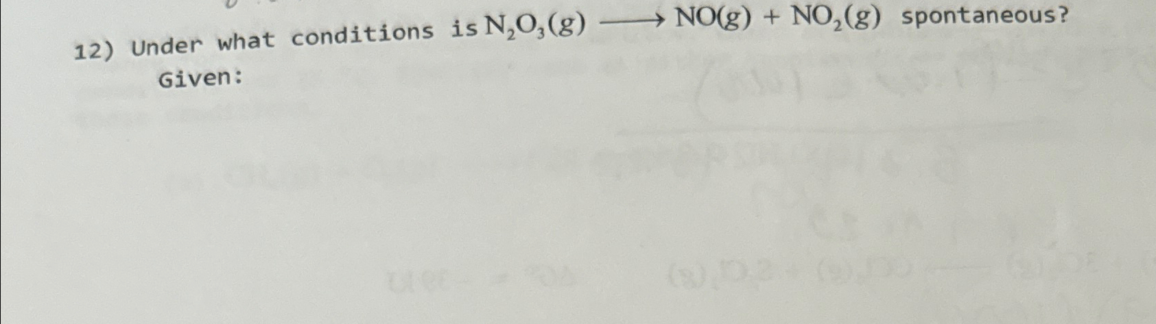 Solved Under what conditions is | Chegg.com