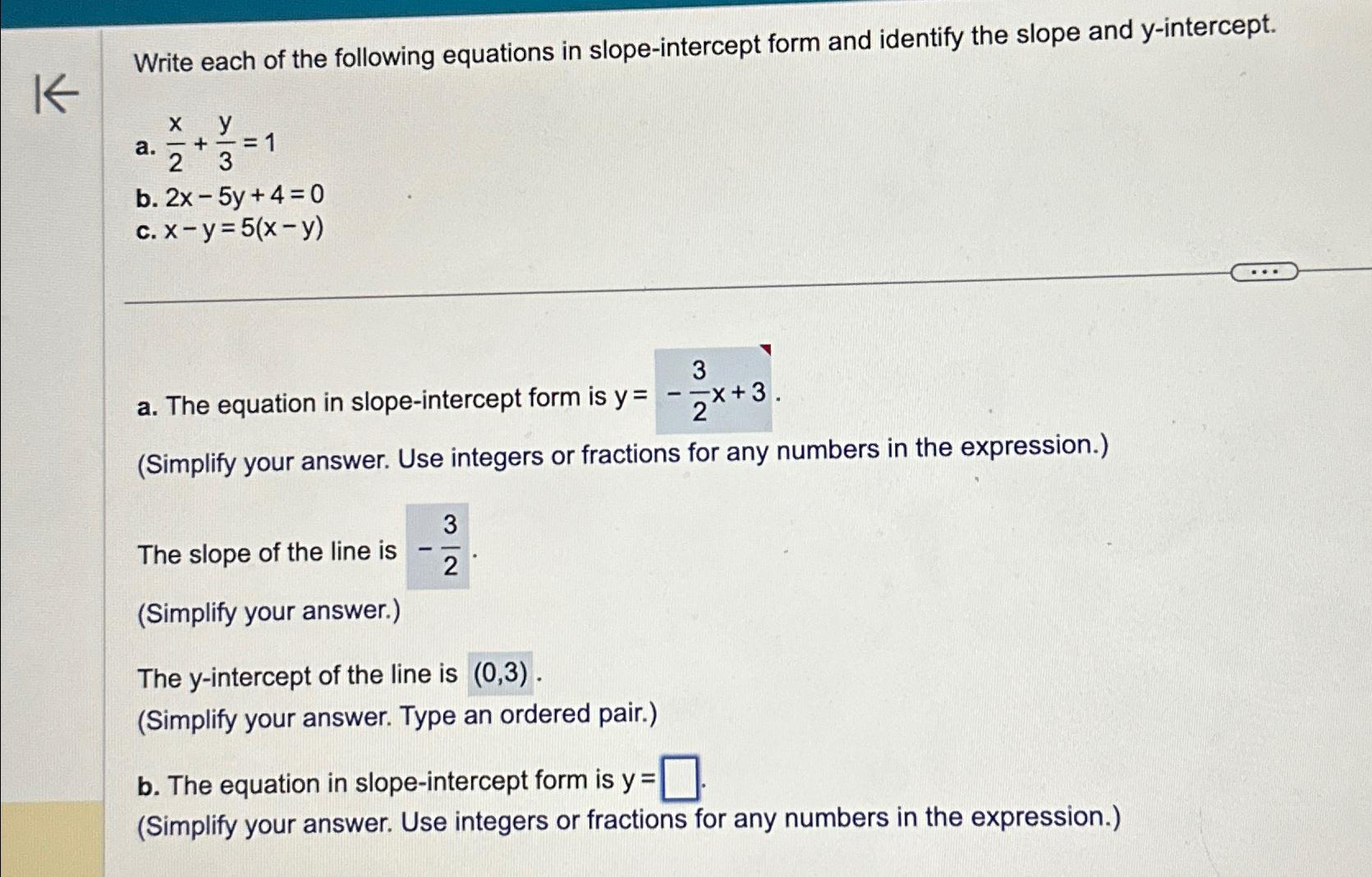 Solved Write each of the following equations in | Chegg.com