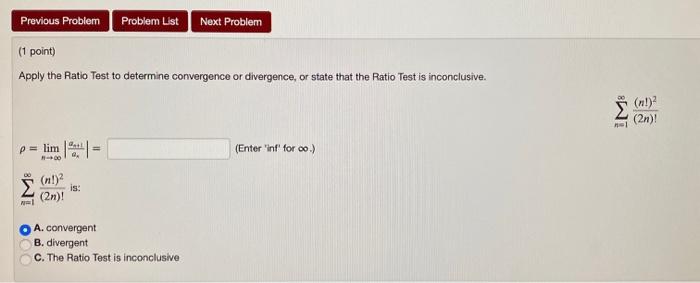 Solved Review of Power Series: Problem 4 Problem List Next | Chegg.com
