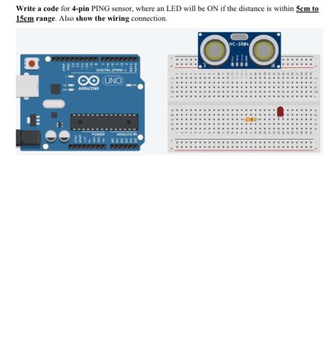 Solved Write a code for two blinking LEDs. The first LED | Chegg.com
