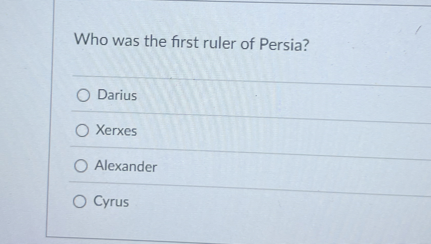 Solved Who was the first ruler of | Chegg.com