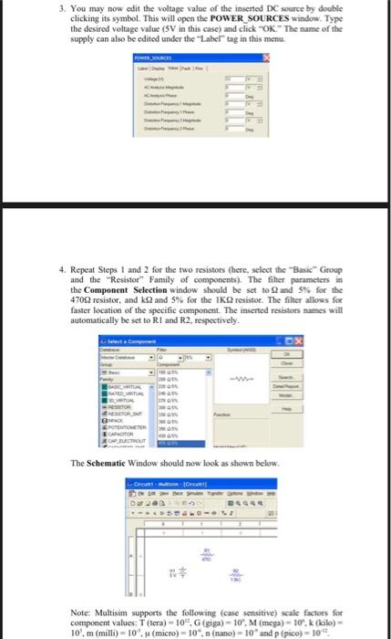 Solved Introduction: Multisim is an electronic circuit | Chegg.com