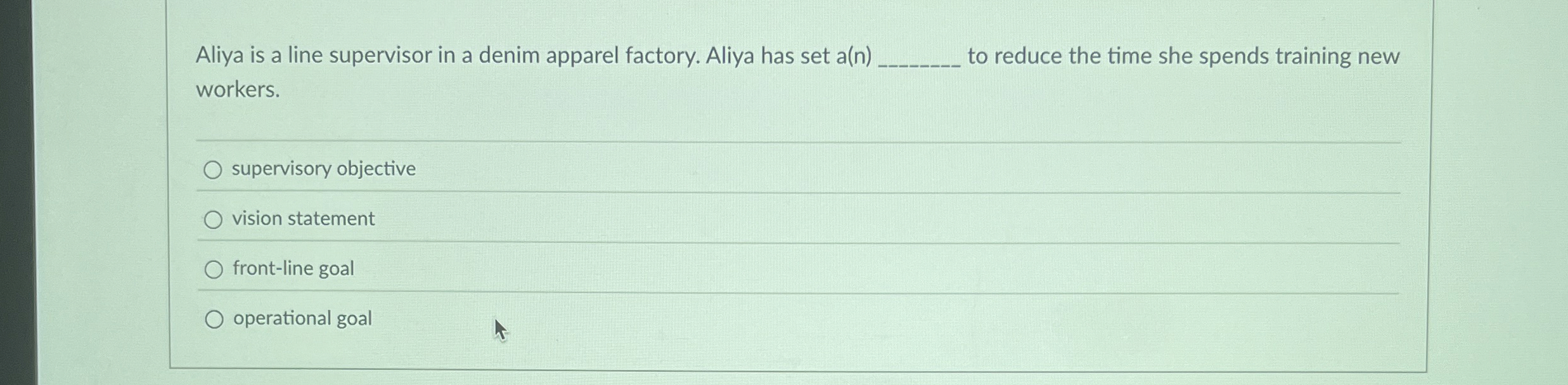 Solved Managers can use an action plan tospecify the steps | Chegg.com