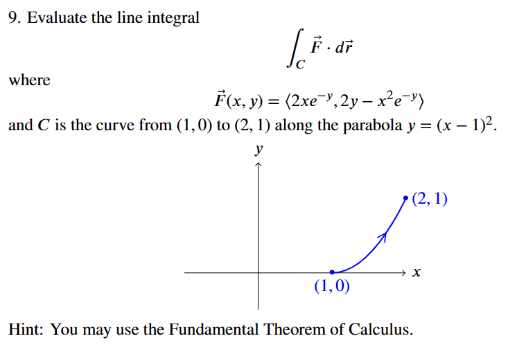 Solved Evaluate the line | Chegg.com