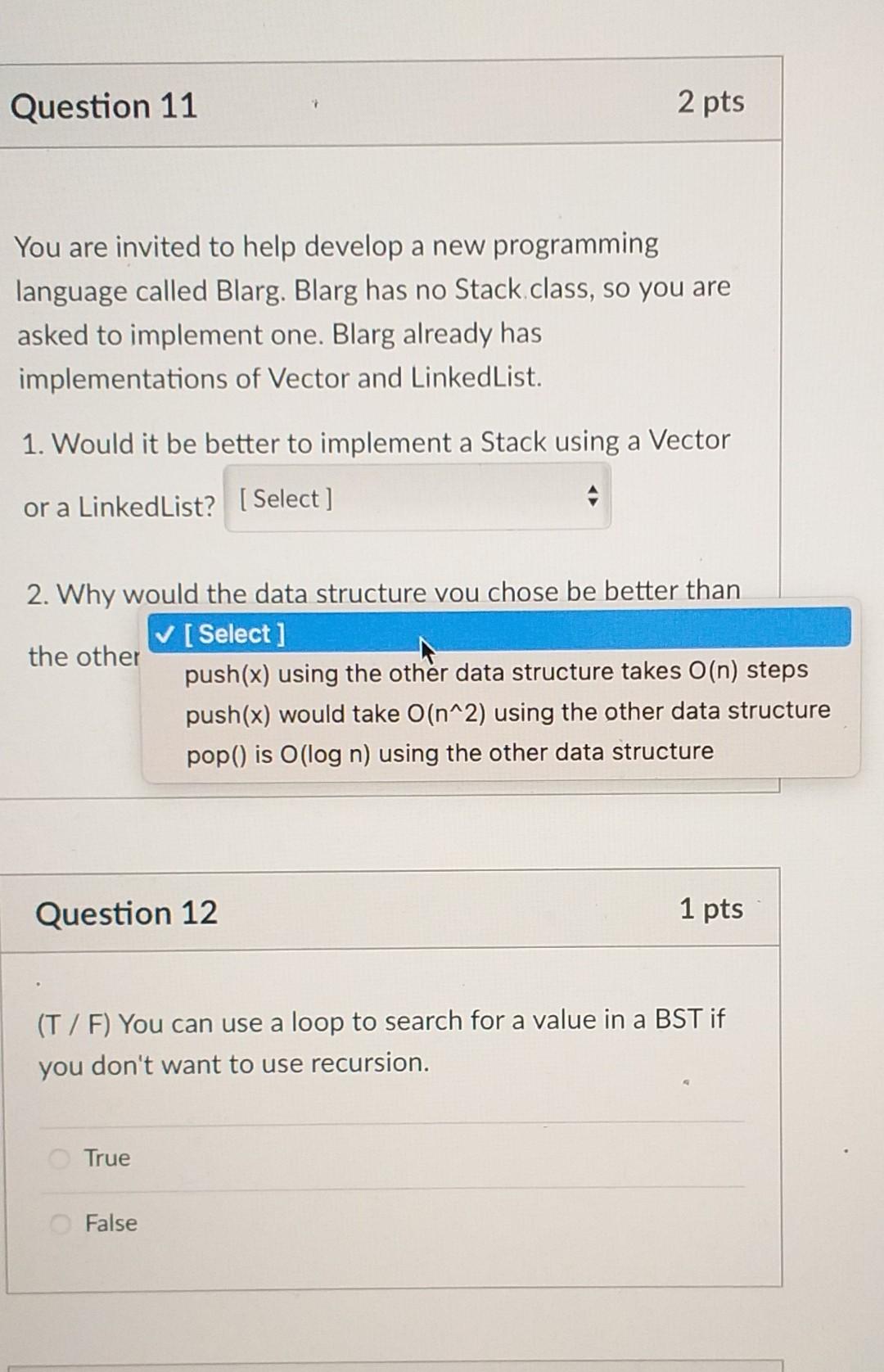 Solved Consider the following pseudocode: int main() { AVL | Chegg.com