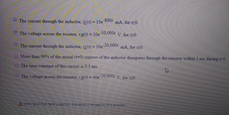 Solved stion 1 10 points Save Ans Consider the circuit | Chegg.com