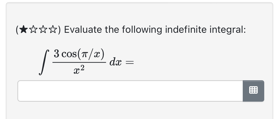 Solved Evaluate the following indefinite | Chegg.com