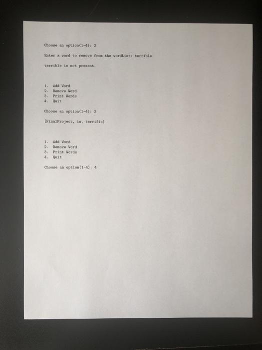 Solved Cs 250 Final Project Main Tople Paritally Filled 