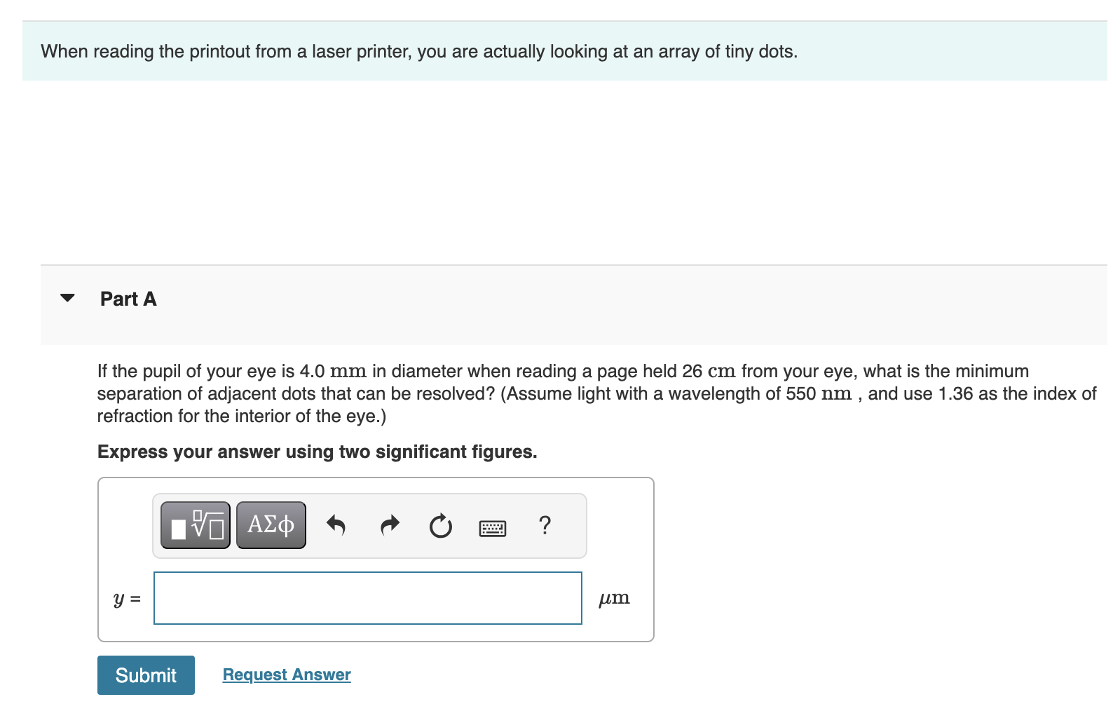 Solved When reading the printout from a laser printer, you | Chegg.com