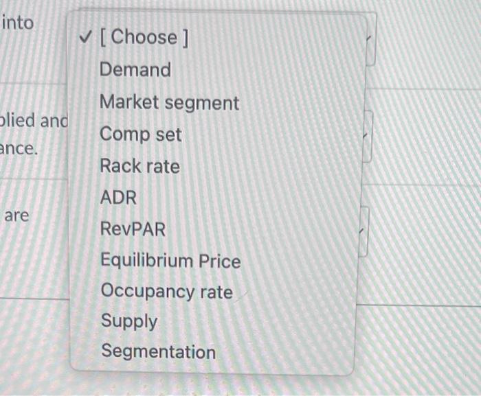 Solved The overall average room rate for a hotel is | Chegg.com