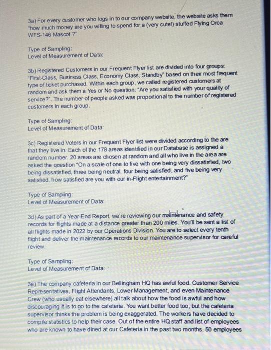 Solved Survey Overview and Classification 3) For each survey | Chegg.com