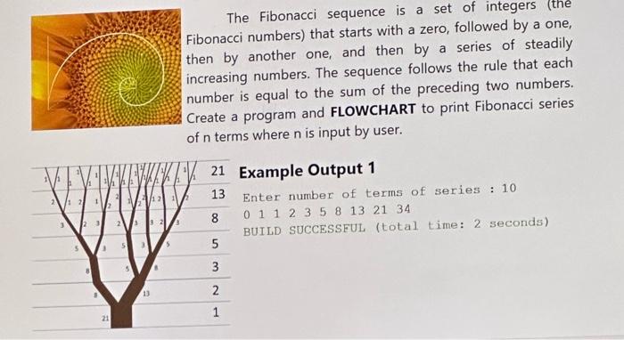 Solved The Fibonacci sequence is a set of integers Fibonacci | Chegg.com