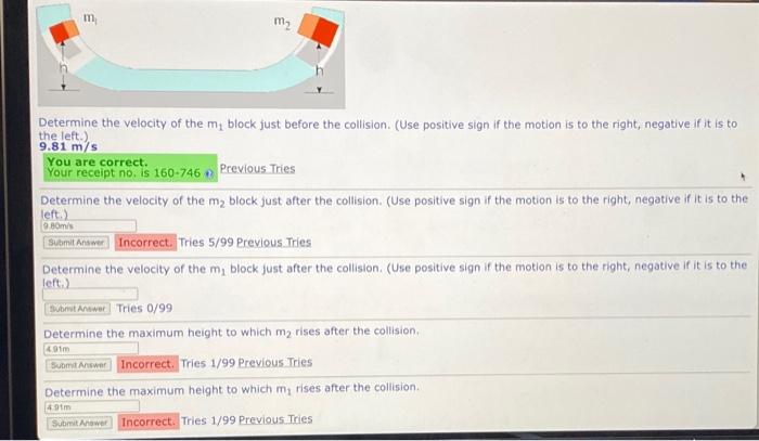 Solved Course Contents Week 6 Post dass Elastic collision of | Chegg.com
