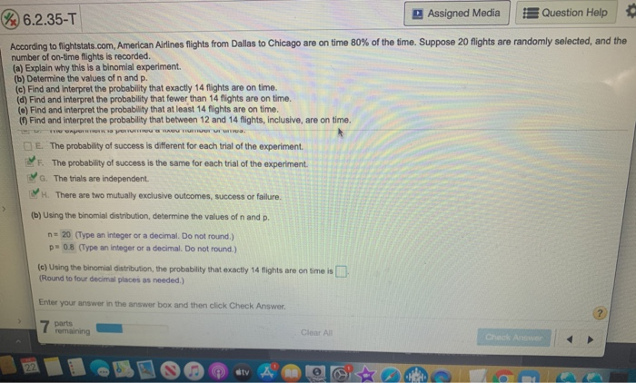 Solved 6.2.35-T Assigned Media Question Help According to | Chegg.com