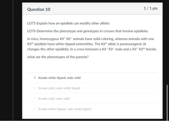 Solved why is this correct?Question 10 LO75 Explain how an | Chegg.com