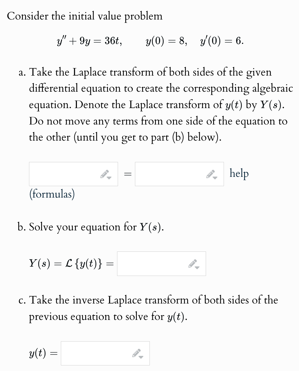 Solved Consider the initial value | Chegg.com