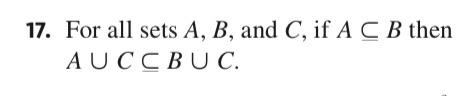Use the element method for proving a set equals the | Chegg.com