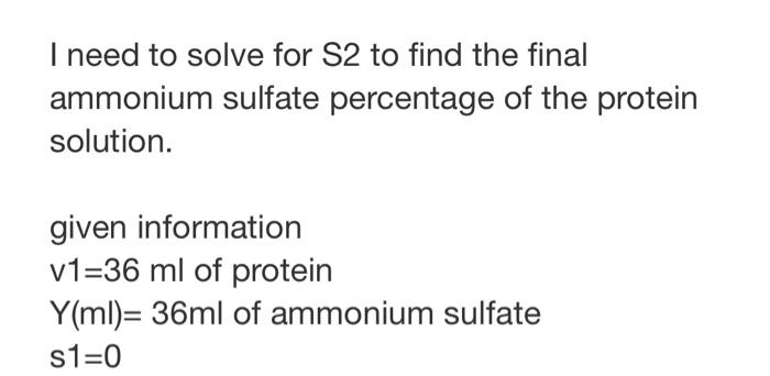 Solved this experiment. 2) You added saturated ammonium | Chegg.com