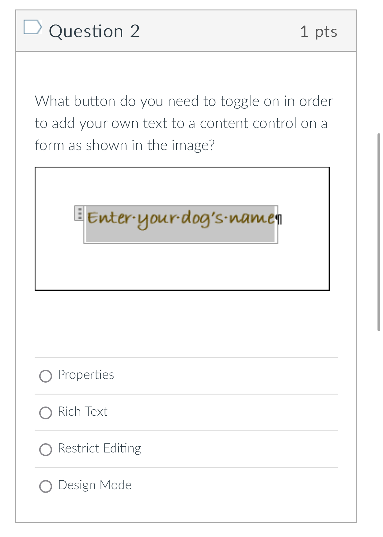 Solved Question 21 ﻿ptsWhat button do you need to toggle on | Chegg.com