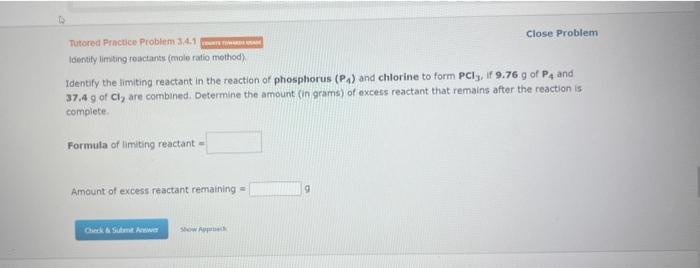 Solved Identafy limiting reactants (maximum product method). | Chegg.com