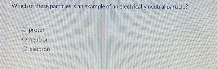 Solved Which of these particles is an example of an | Chegg.com