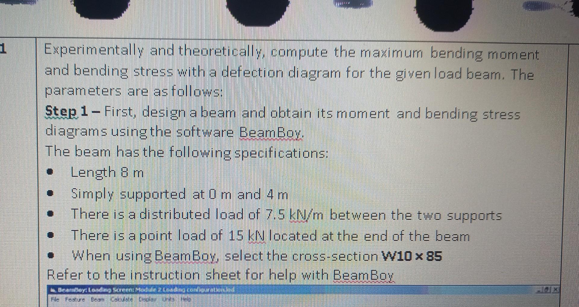 Solved Experimentally and theoretically, compute the maximum | Chegg.com