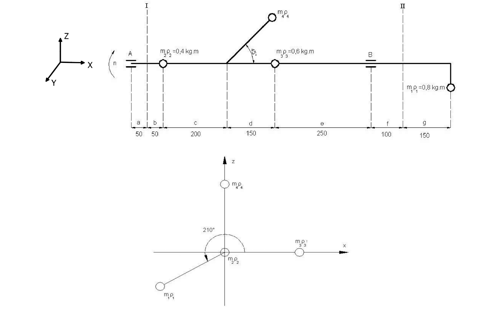 Solved there is a dynamic balance system given in the | Chegg.com