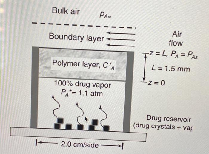 Solved Problem 3. The mass transfer device shown below is | Chegg.com