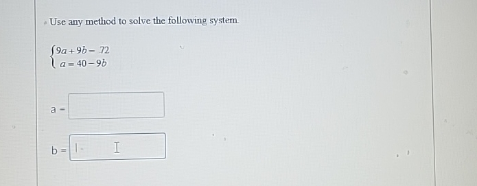 Solved Use any method to solve the following | Chegg.com