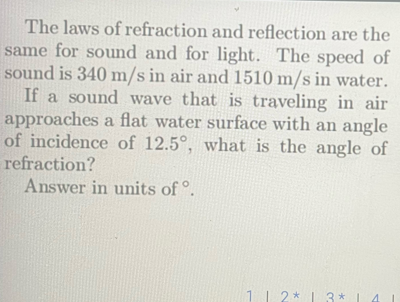 Solved The laws of refraction and reflection are the same | Chegg.com